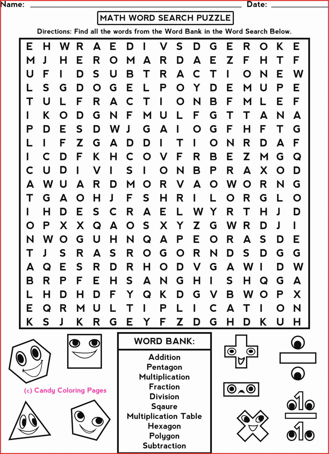 Printable Crosswords For 6Th Grade Printable Crossword Puzzles