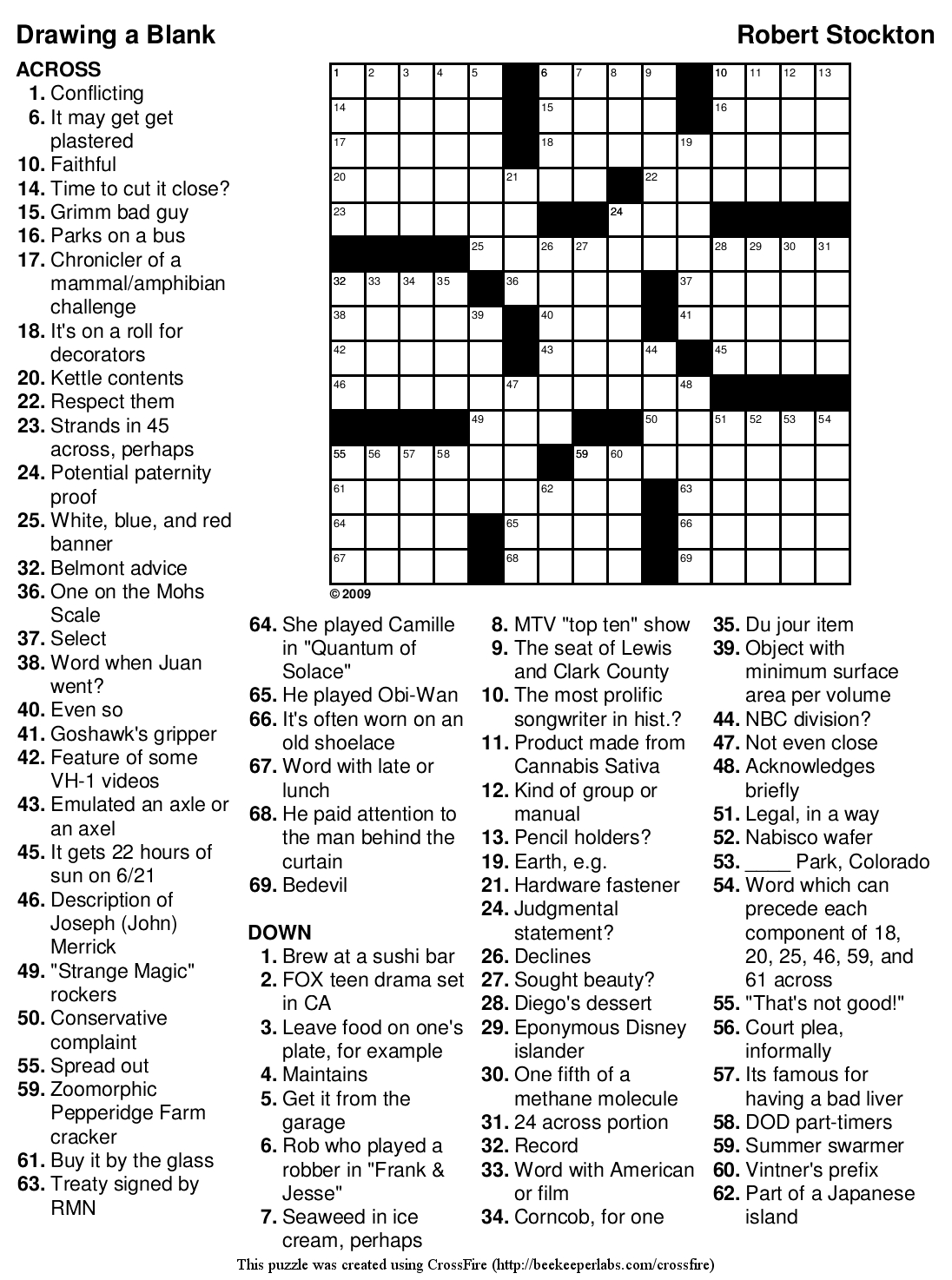 Printable Crossword Puzzles Categories Printable Crossword Puzzles