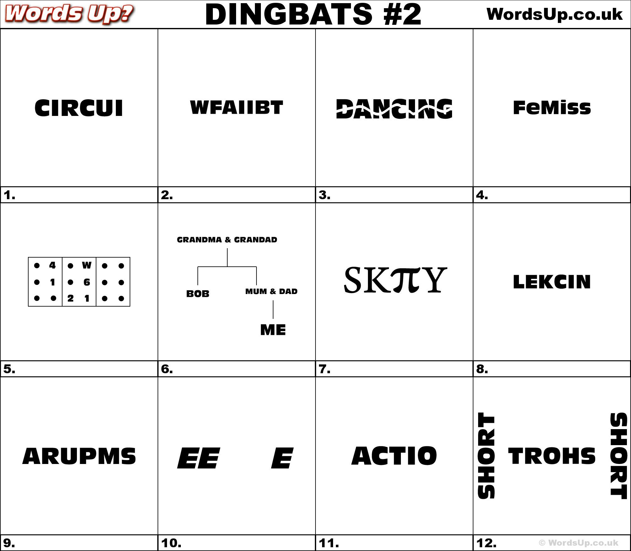 Printable Rebus Puzzle Worksheets Printable Crossword Puzzles